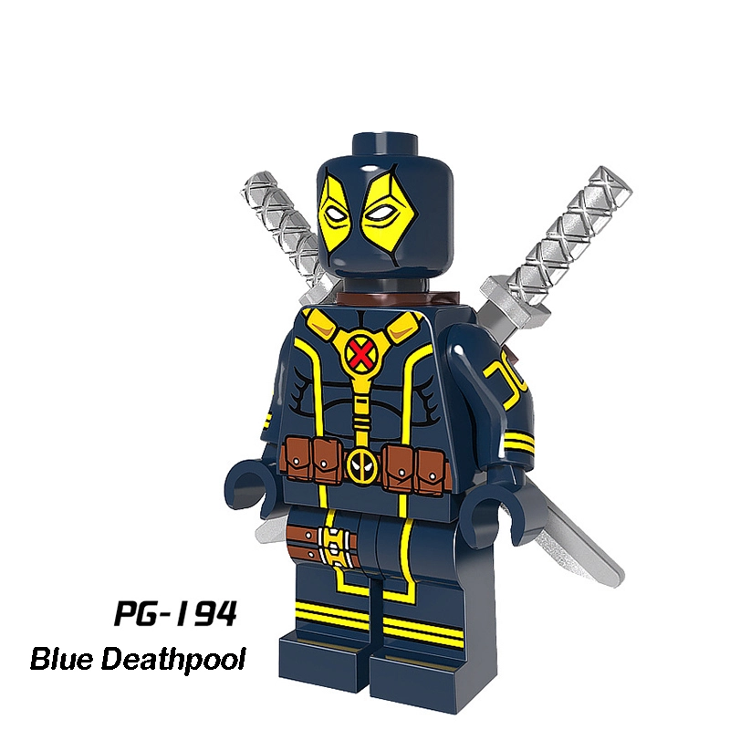 American DC Movie MInifigs Deadpool Collection Kids Bricks Compatible