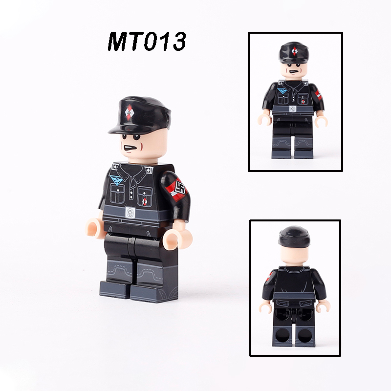 German NaziRussian Liberation Army Minifigs Comrade Branch Captain