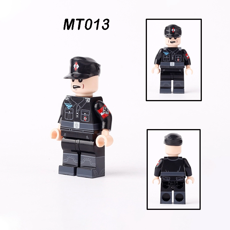 German NaziRussian Liberation Army Minifigs Comrade Branch Captain
