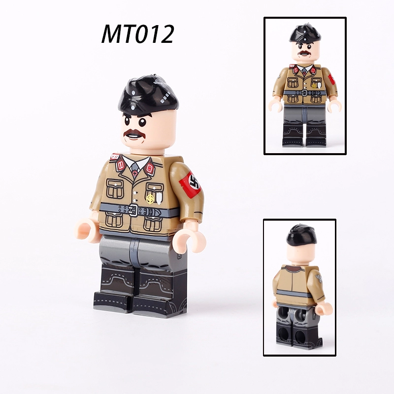 German NaziRussian Liberation Army Minifigs Comrade Branch Captain