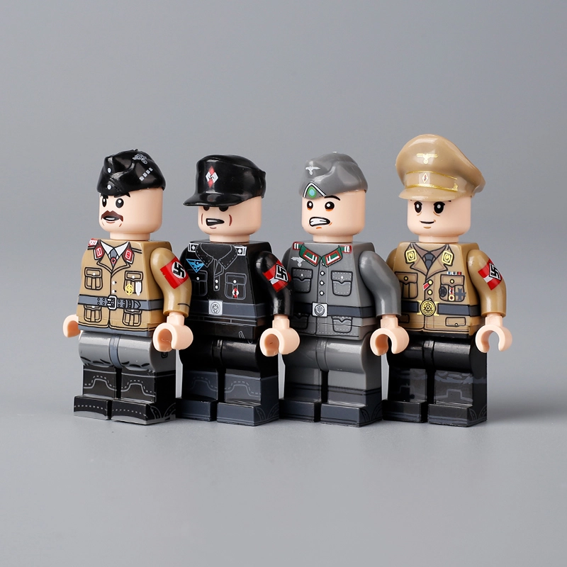 German NaziRussian Liberation Army Minifigs Comrade Branch Captain