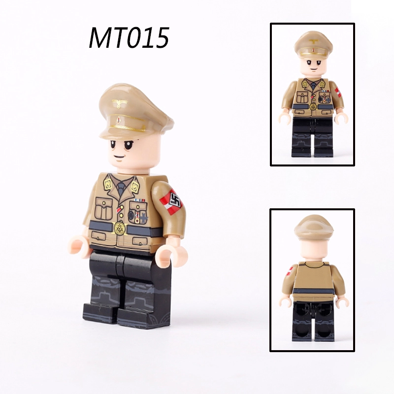 German NaziRussian Liberation Army Minifigs Comrade Branch Captain