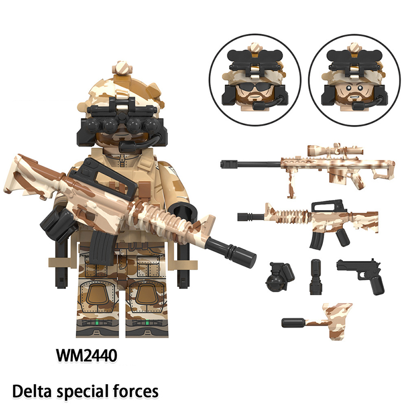 American Movie Alpha Special Forces Legion Kids Bricks Kits Compatible