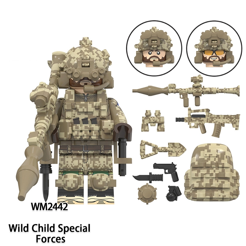 American Movie Alpha Special Forces Legion Kids Bricks Kits Compatible