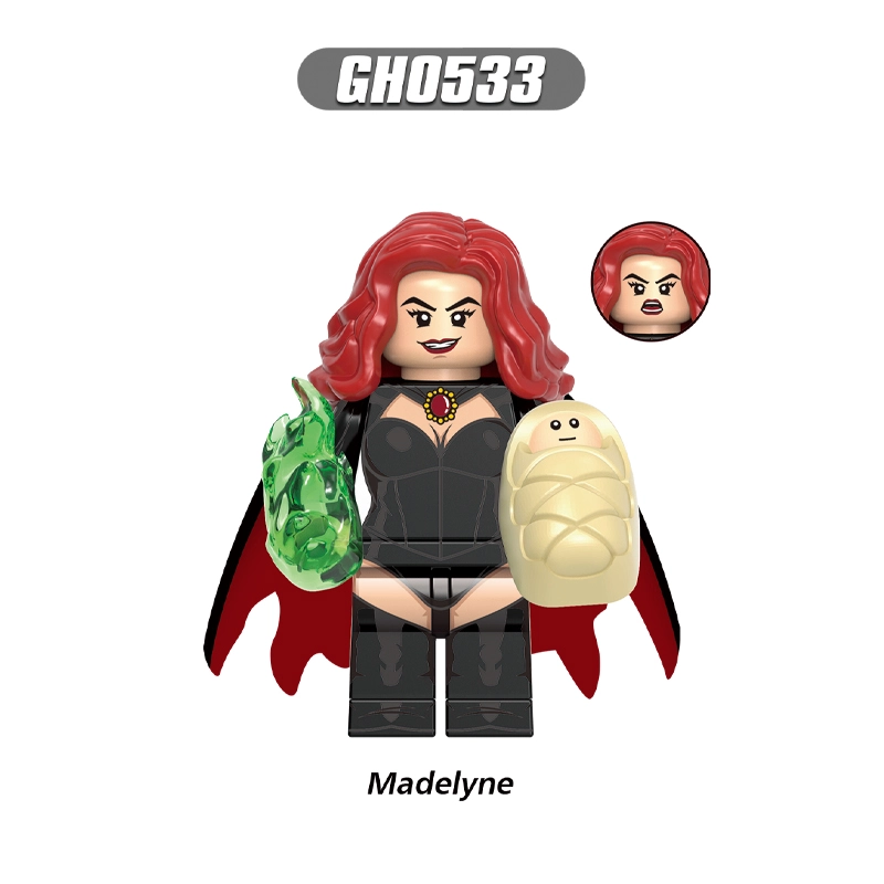 DC Comics Madelyne Nightcrawler Minifigs Compatible Kids Bricks Kits