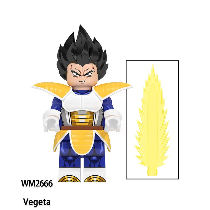 Japan Anime Dragoned Ball Super Saiyaned Bricks Kids Toys Compatible