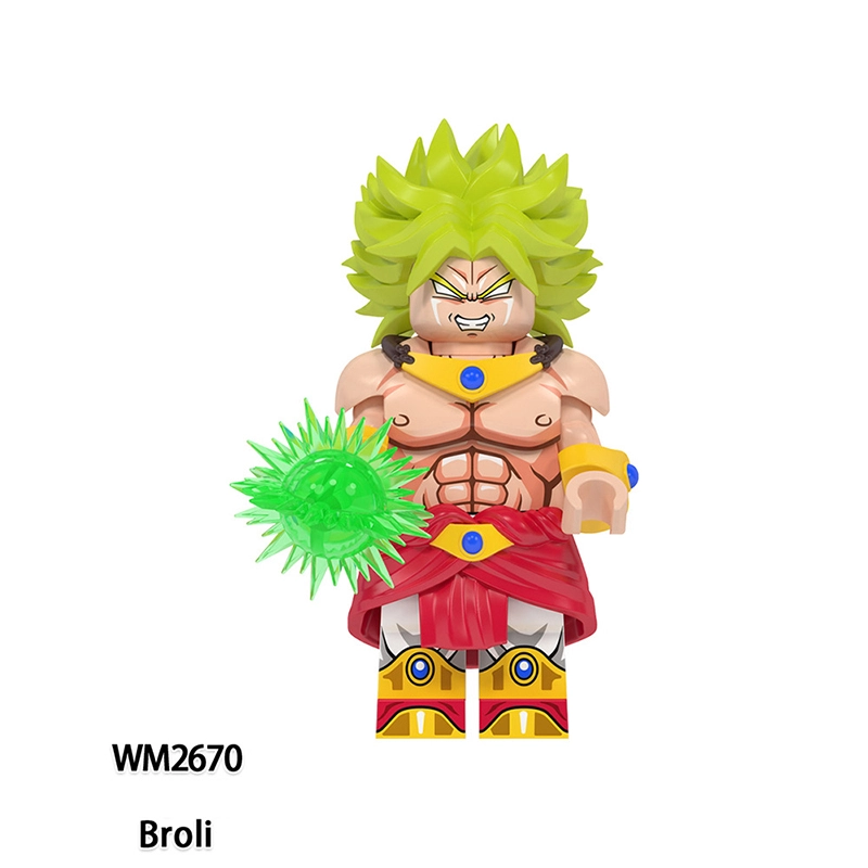 Japan Anime Dragoned Ball Super Saiyaned Bricks Kids Toys Compatible