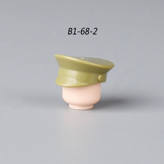 MOC Military Army Boat Hat Weapons Minifigs Helmets Bricks Kids Toys