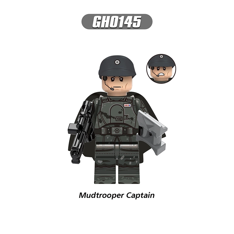 Star Wars Syril Karn Cassian Andor Luthen Rae Gun Accessories Kids Bricks