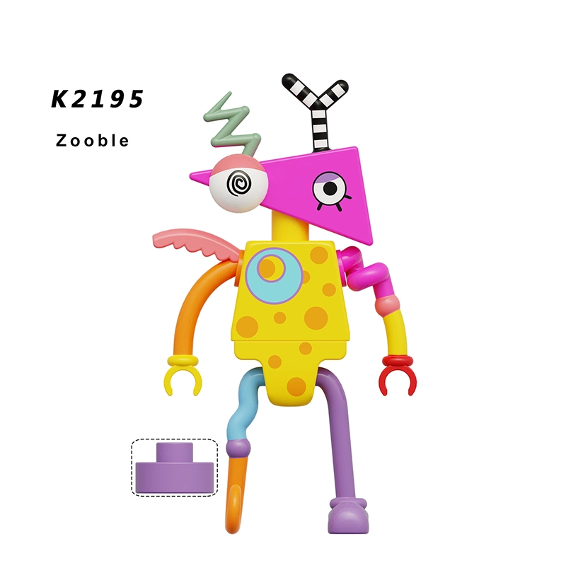 TADC Cartoon Kinger Digital Circus Bricks Caine Kaufmo Bricks Compatible