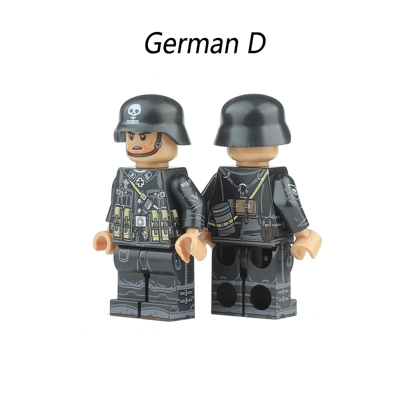 WW1 German Army Minifigs Compatible Bricks Kits Kids Boys Gifts