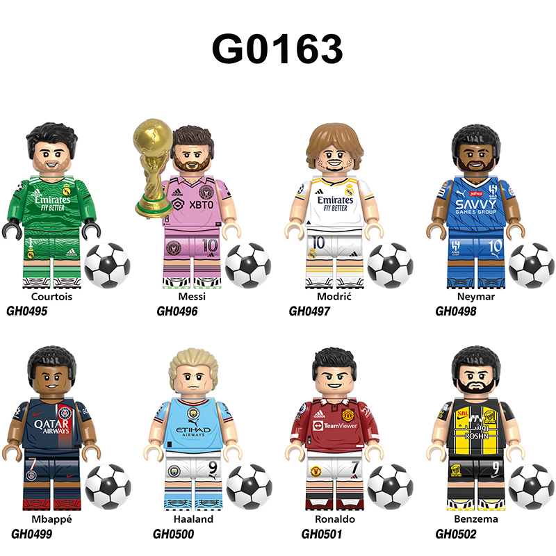 World Cup Ztlantan Ibrahimovic Football Minifig Kids Bricks Kits