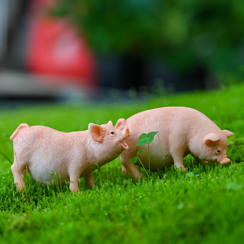 Pig Model Desk Decorations Toy