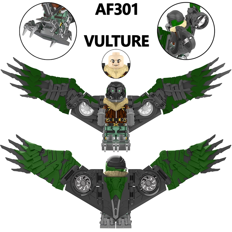 Super Heroes Vulture Mini Bricks Model Action Figures Toys Compatible