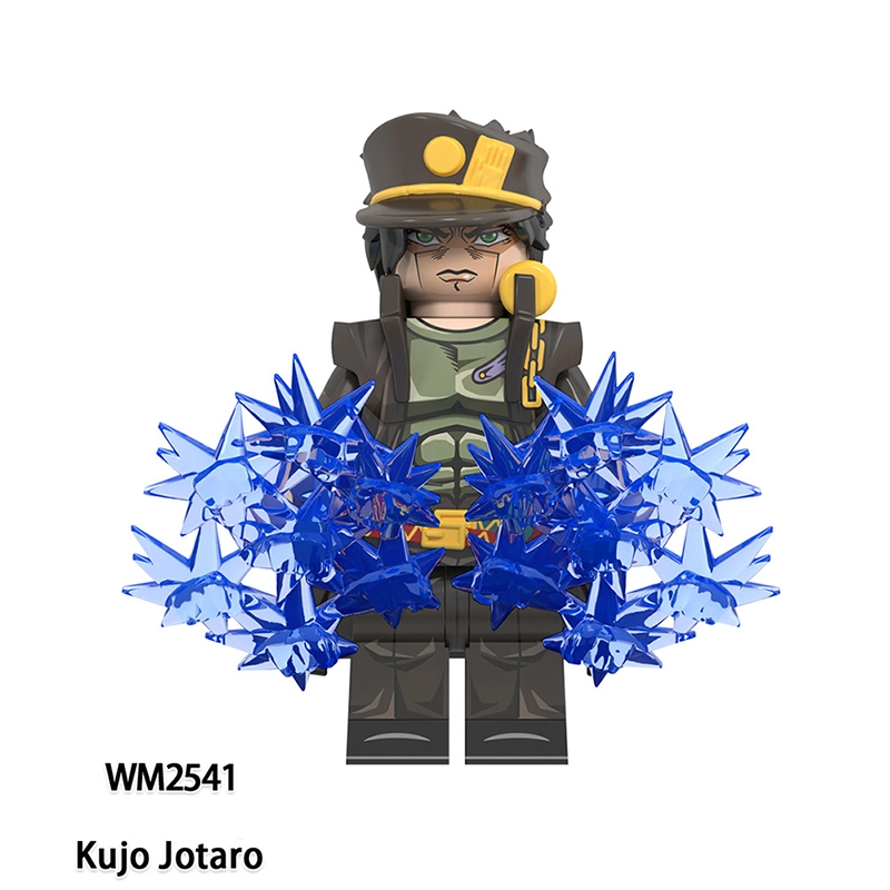 Anime Cartoon Movie Jolyne Cujoh Kujo Jotaro Accessories Kids Bricks