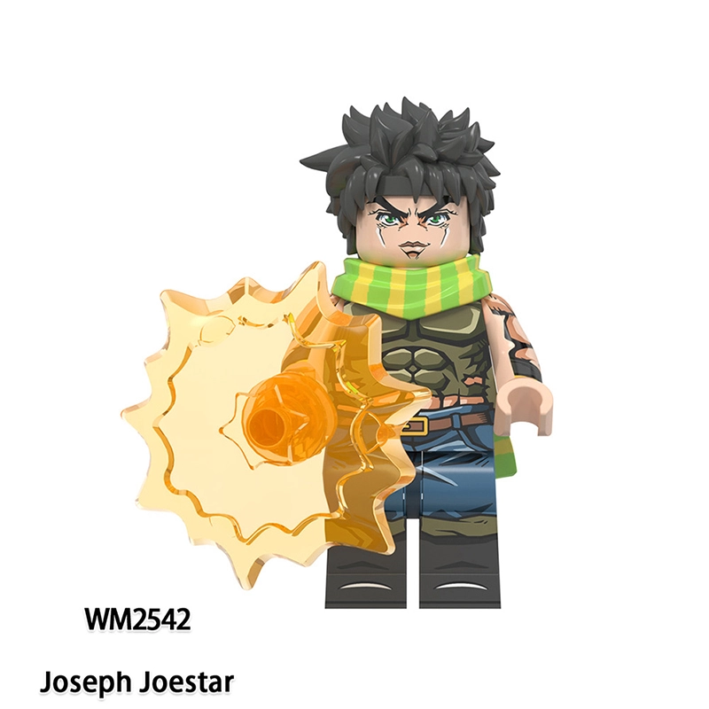 Anime Cartoon Movie Jolyne Cujoh Kujo Jotaro Accessories Kids Bricks