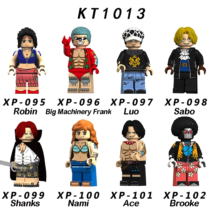 Japanese Anime The Pirate Nami Shanks Minifigs Compatible Kids Toys