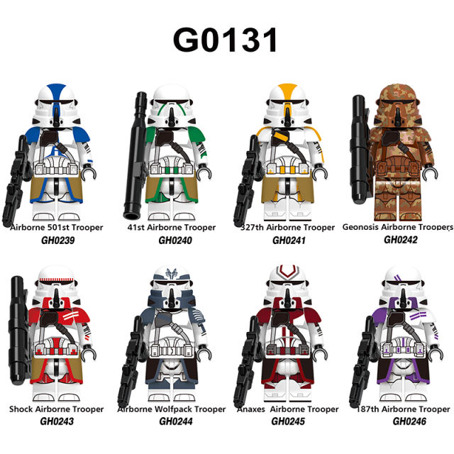 Star Wars Storm Trooper Gun Accessories Kids Bricks Compatible