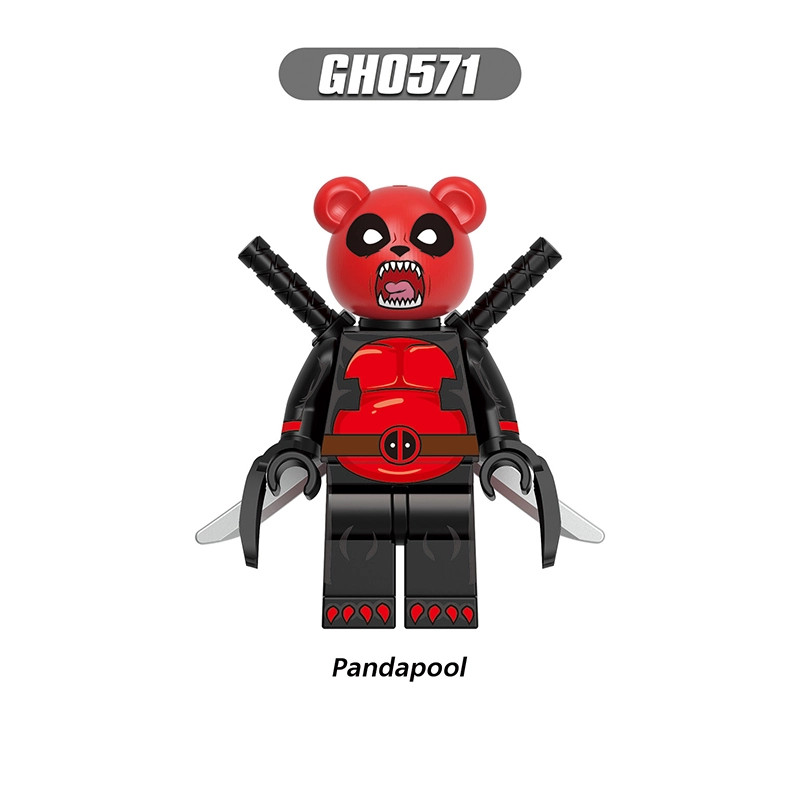 DC Comics Pandapool Galactuspool Minifigs Compatible Kids Bricks Kits