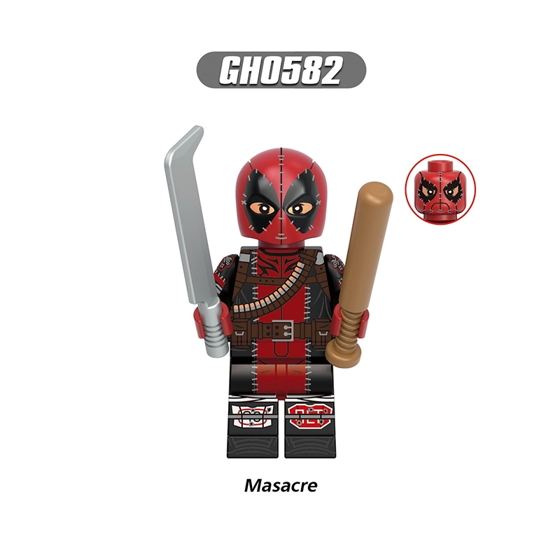 DC Comics Pandapool Galactuspool Minifigs Compatible Kids Bricks Kits