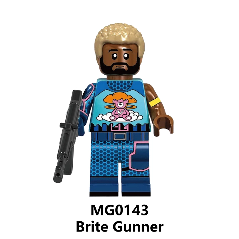 Donald Trump Brite Gunner Kids Bricks Kits Compatible