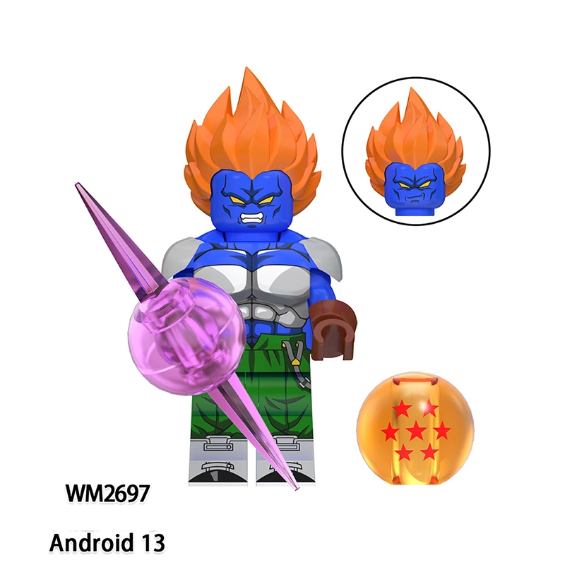 Japan Anime Dragoned Ball Tranx Son Goku Bricks Kids Toys Compatible