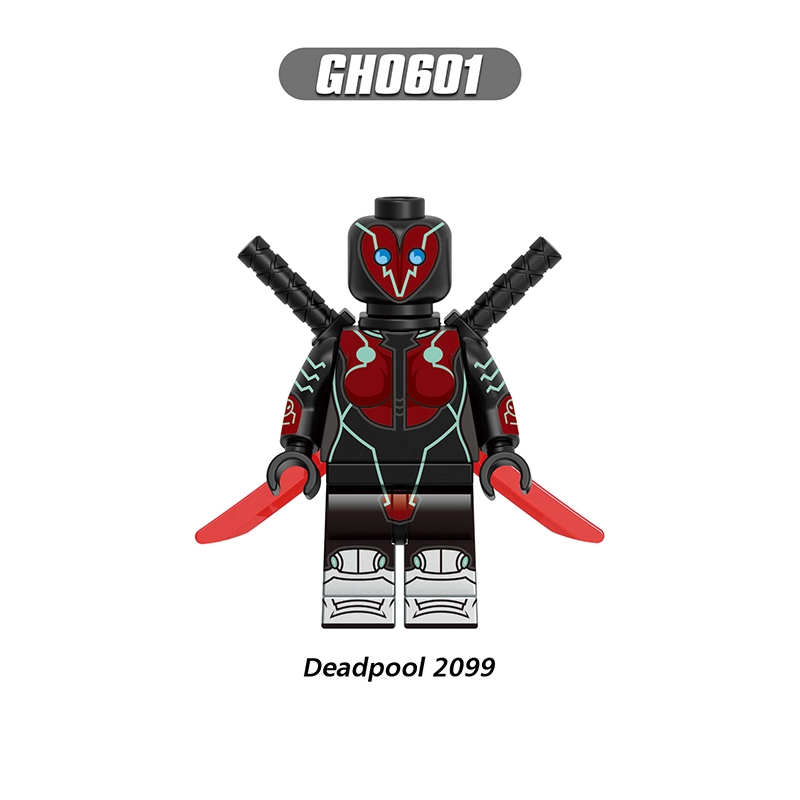 DC Superhero Apocalypse Wolverine Cowboy Deadpool Minifigs Compatible ...