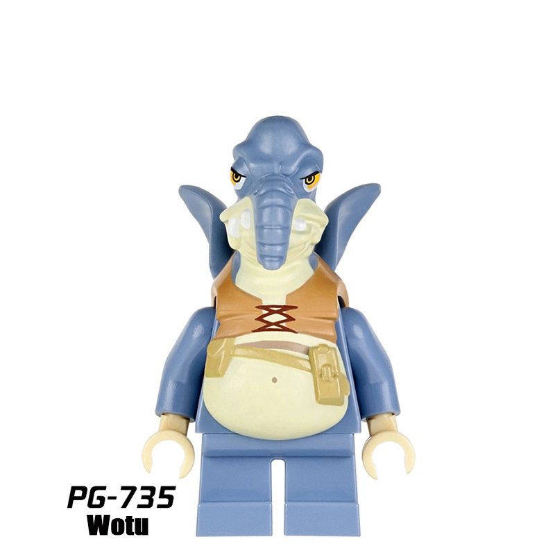 Cartoon Gamo Guards Minifigs Bricks Kids Kits Compatible