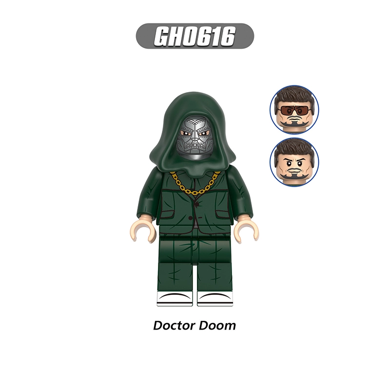 DC Super Heroes Doctor Doom Bricks Minifigs Model Kids Compatible