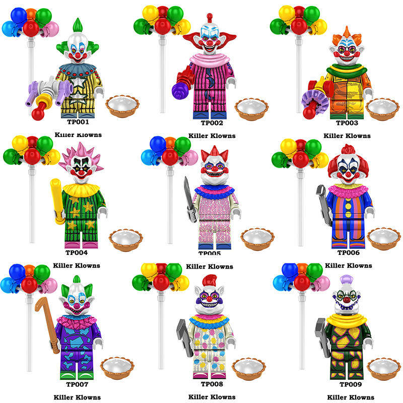 DC Superhero Joker Killer Klown Clown Minifigs Compatible Kids Bricks Kits