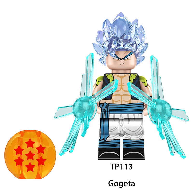 Japan Anime Dragoned Ball Tranx Son Goku Bricks Kids Toys Compatible