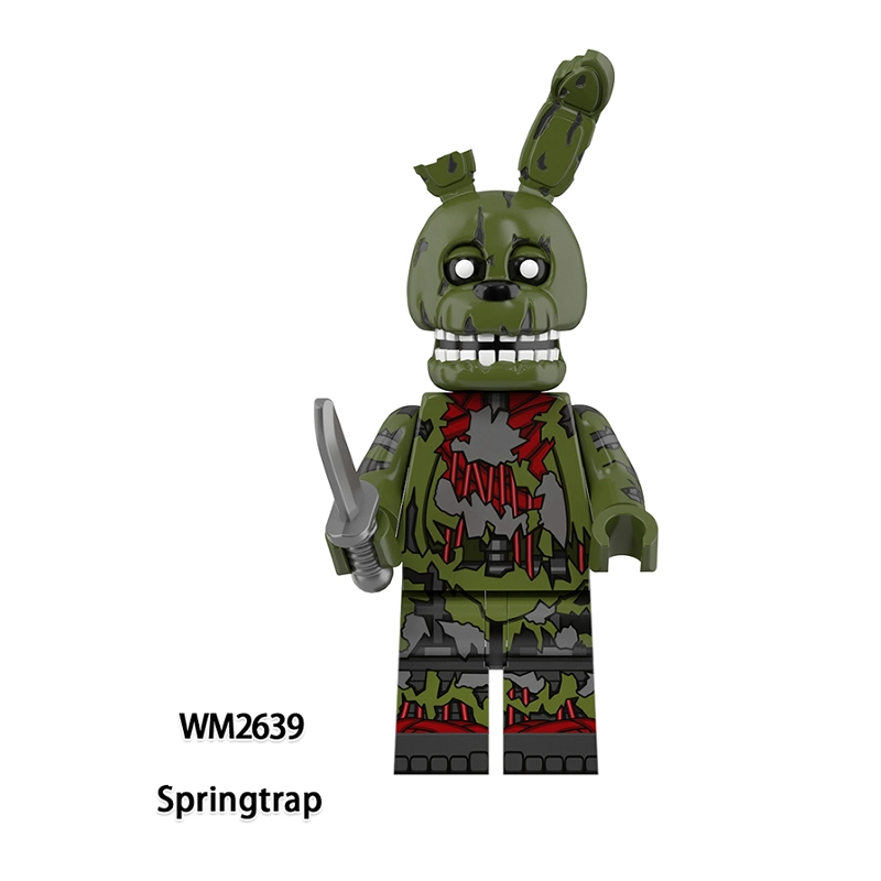 Cartoon Game Clockwork Ballora Minifigs Bricks Kids Kits Compatible