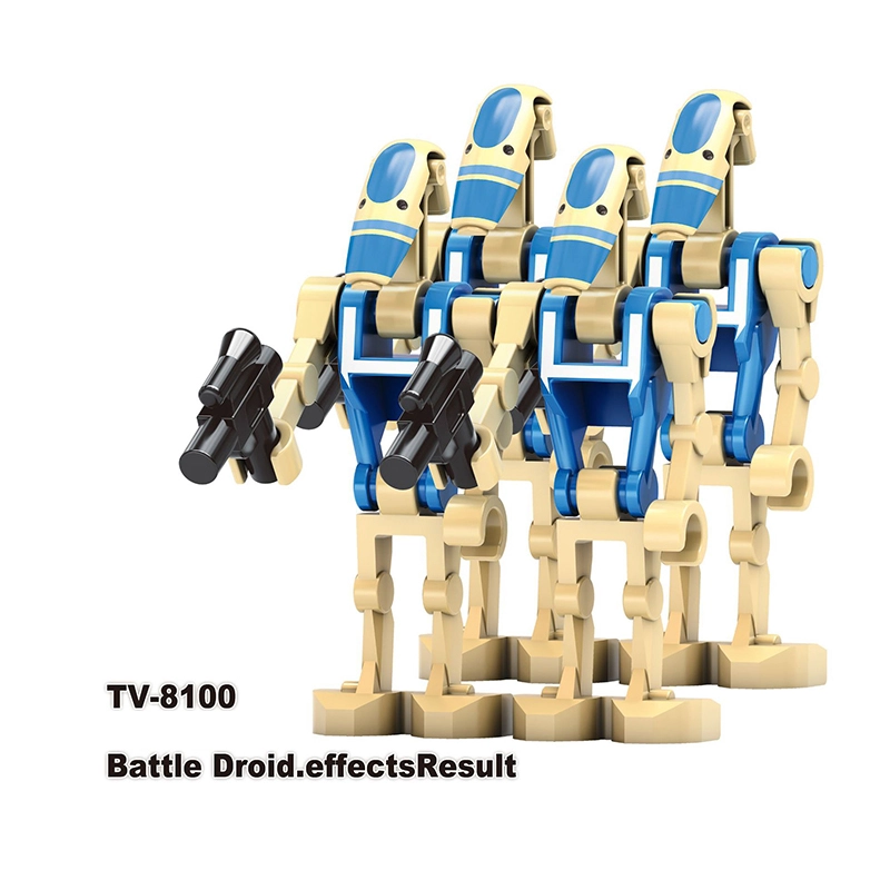 Star Wars Battle Droid Magna Guard Bricks Luke Kids Bricks Model