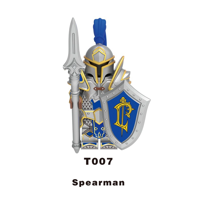 Medieval Militia Spearman Footman Weapon War Military Compatible