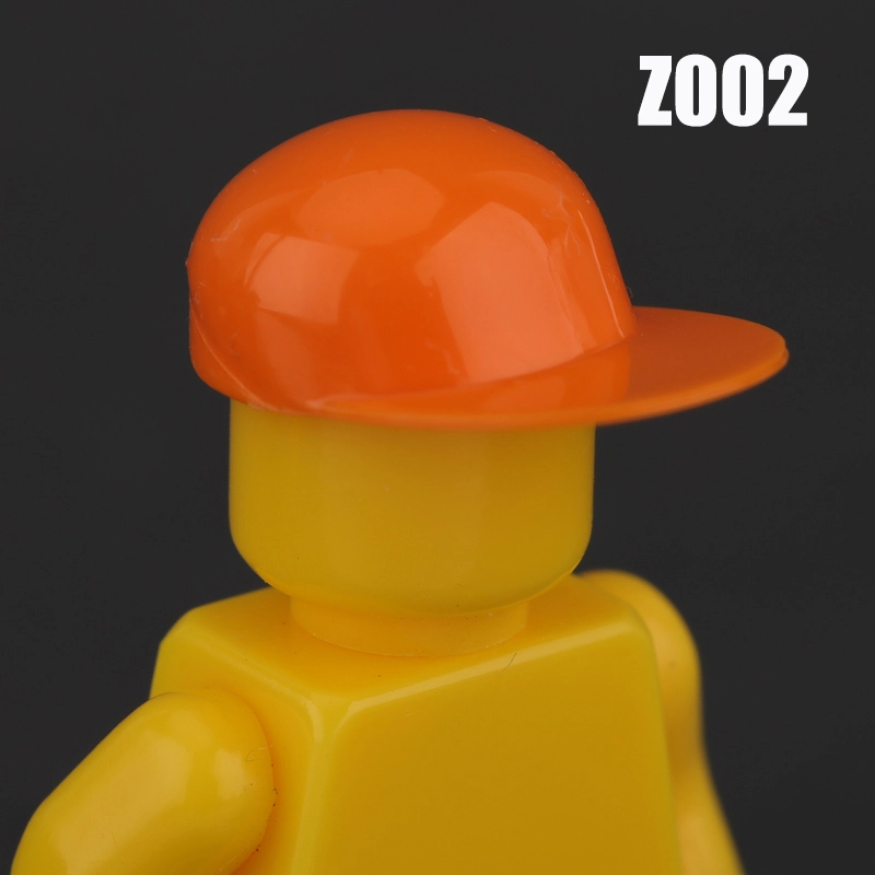 Moc Meatball head Hat Soldier Helmet Accessories Parts Compatible