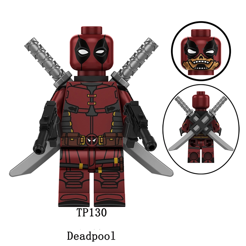 DC Marvel Thor Batman Hulk Invincible Deadpool Minifigs Compatible
