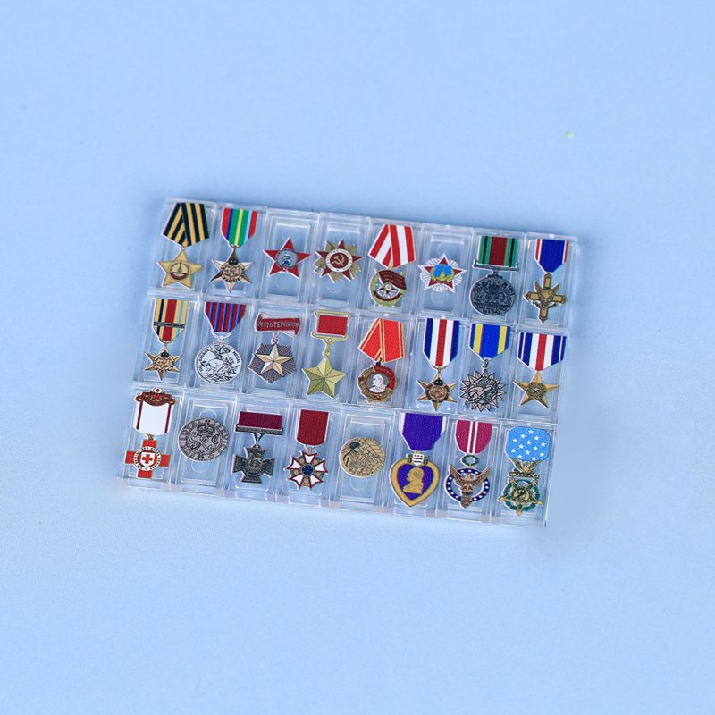 Military Silver Medal of Italian Military Valor Compatible Kids Bricks