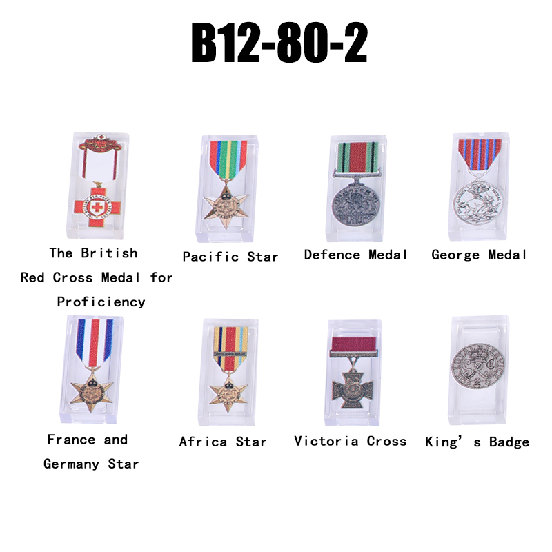 Military Silver Medal of Italian Military Valor Compatible Kids Bricks