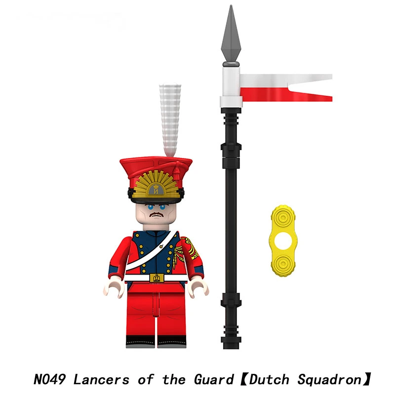Medieval Polish Vistula Legion France Soliders Minifigs Bricks Kids