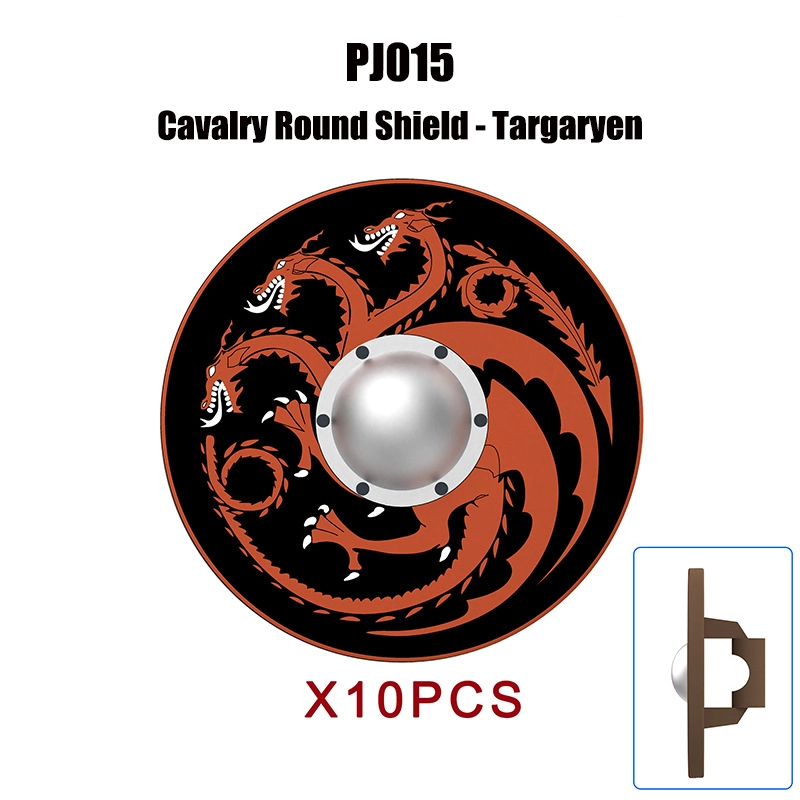 Medieval Military Viking Round Shield - Harald DIY Bricks