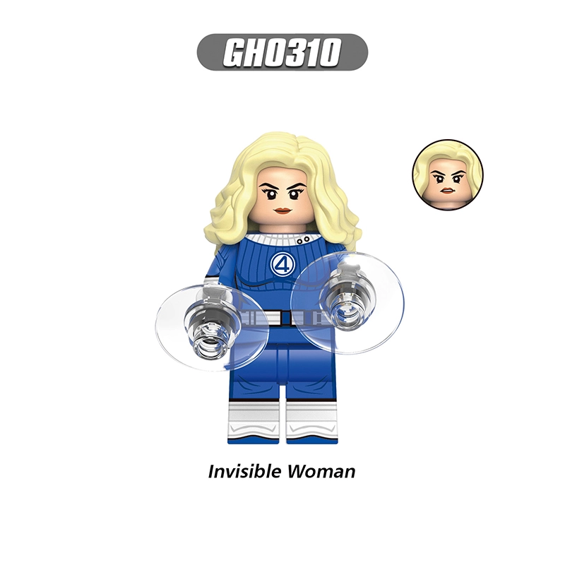 DC Comics Female Silver Surfer Minifigs Compatible Kids Bricks Kits