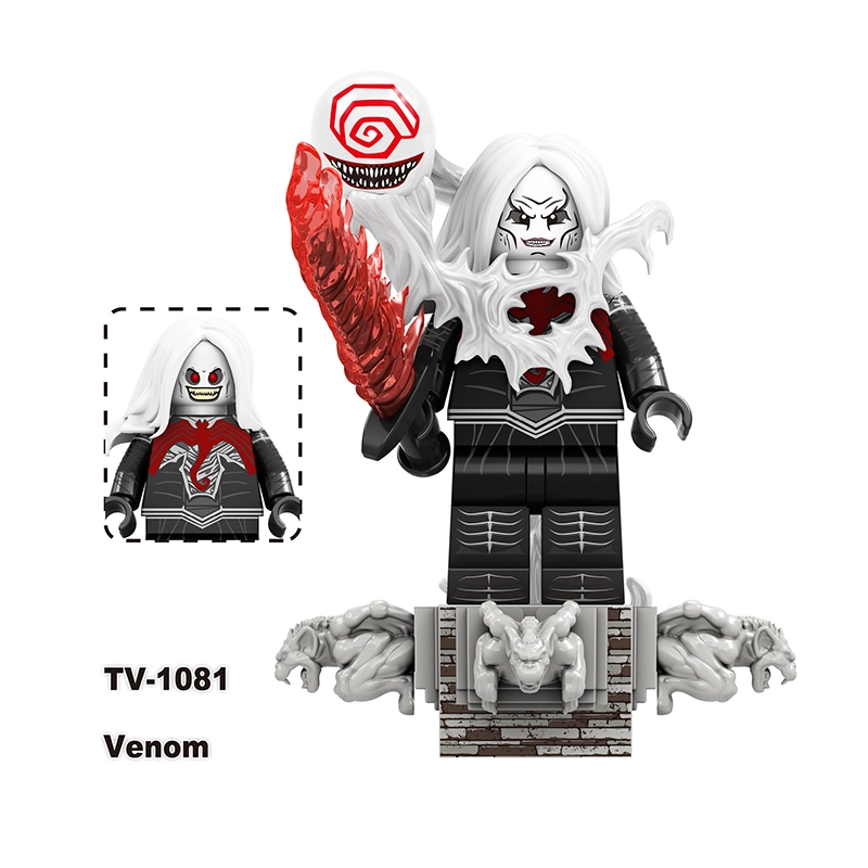 DC Marvel Superhero Venom Eddie Brock Action Figures Minifigs Compatible