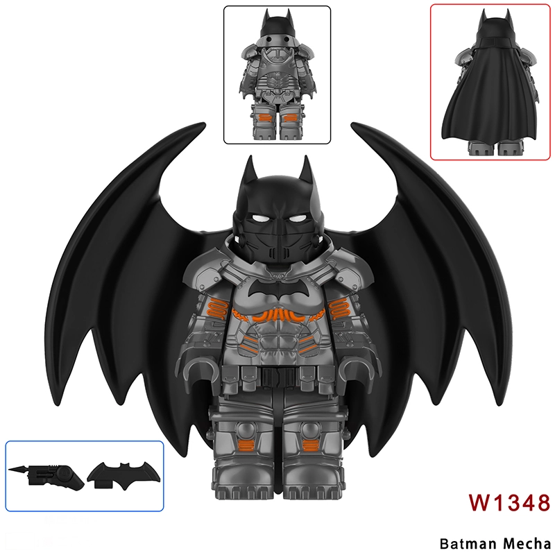 DC Movie Superhero Batman Hellbat Minifigs Kits Accessories Compatible