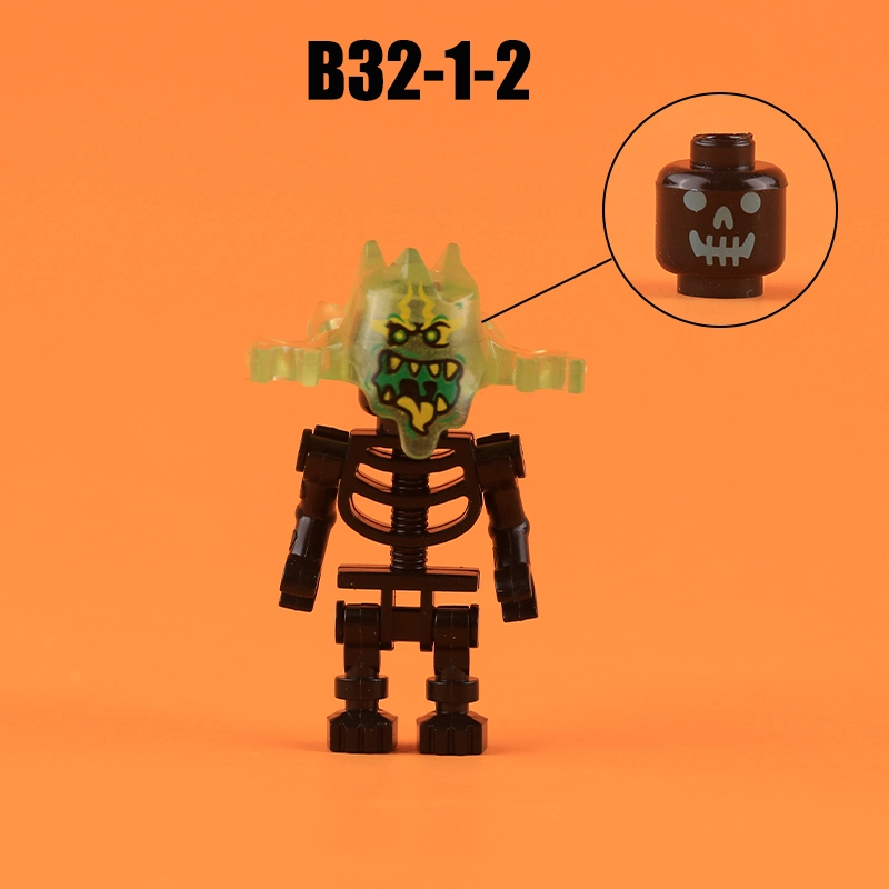 Skinny Ghost Shadow Suit Man Ahe Williams Bricks Kids Toys Compatible