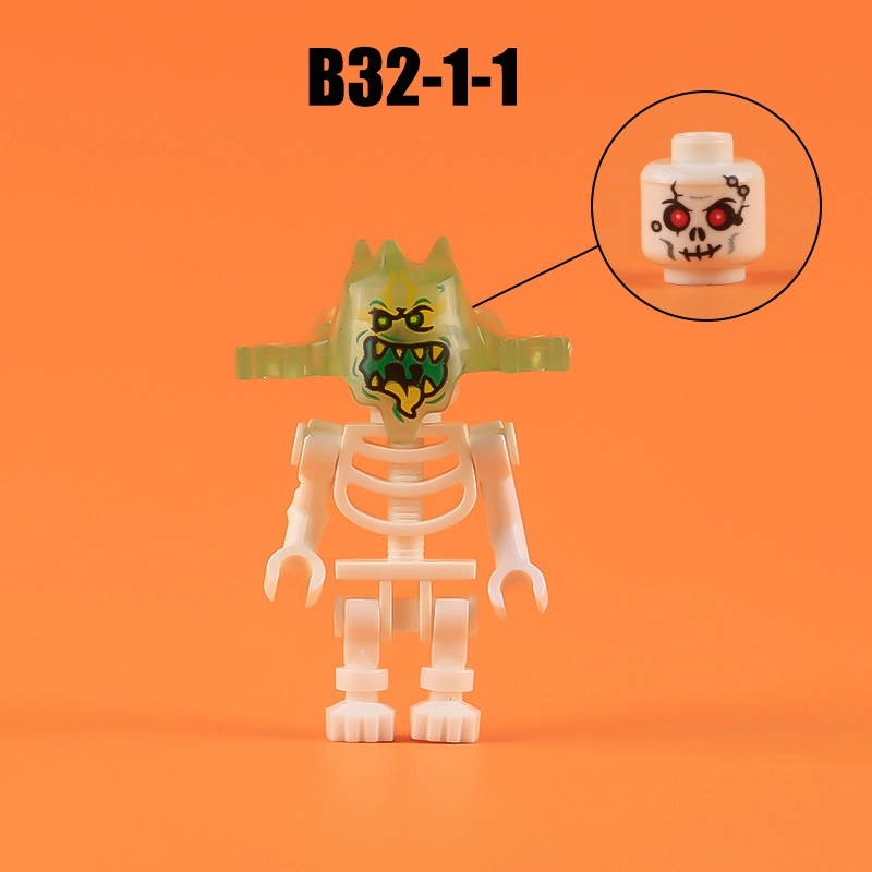 Skinny Ghost Shadow Suit Man Ahe Williams Bricks Kids Toys Compatible