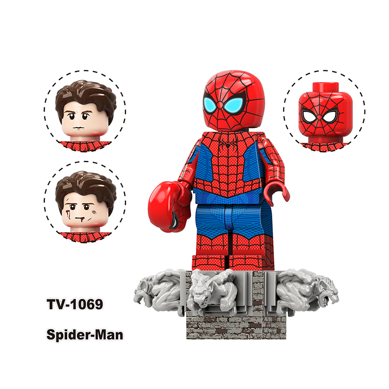 DC Marvel Superhero Shang-Chi Wanda Maximoff Minifigs Compatible