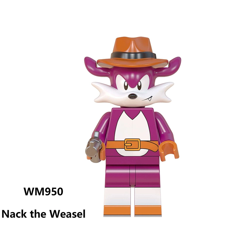 Bark the Ploar Bear Sonic Boom Anime Bricks Bricks Compatible