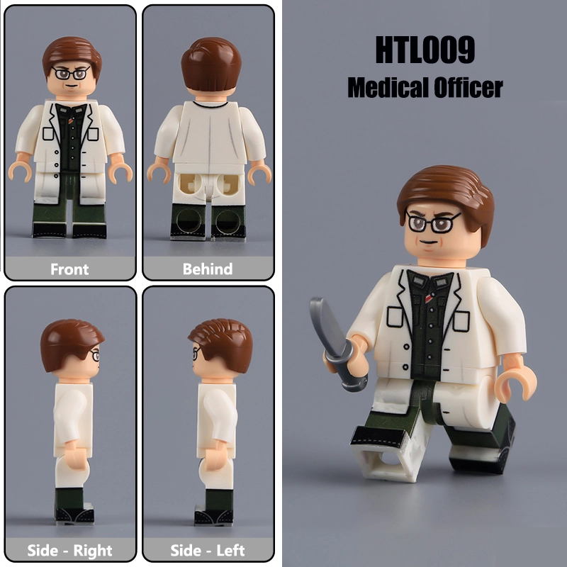 WW2 German Office SS formal dress officer Minifig Bricks Compatible