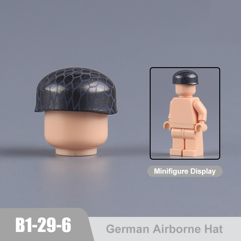 Military WWII MOC Hat Helmet Building Block German M35 steel helmet ...