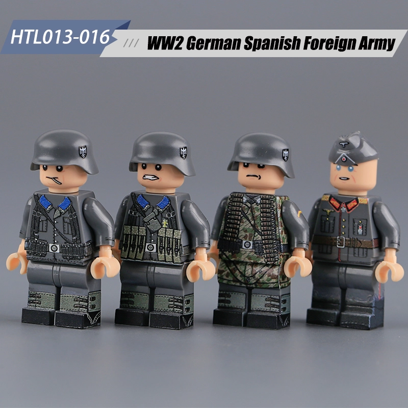WW2 German Office SS formal dress officer Minifig Bricks Compatible